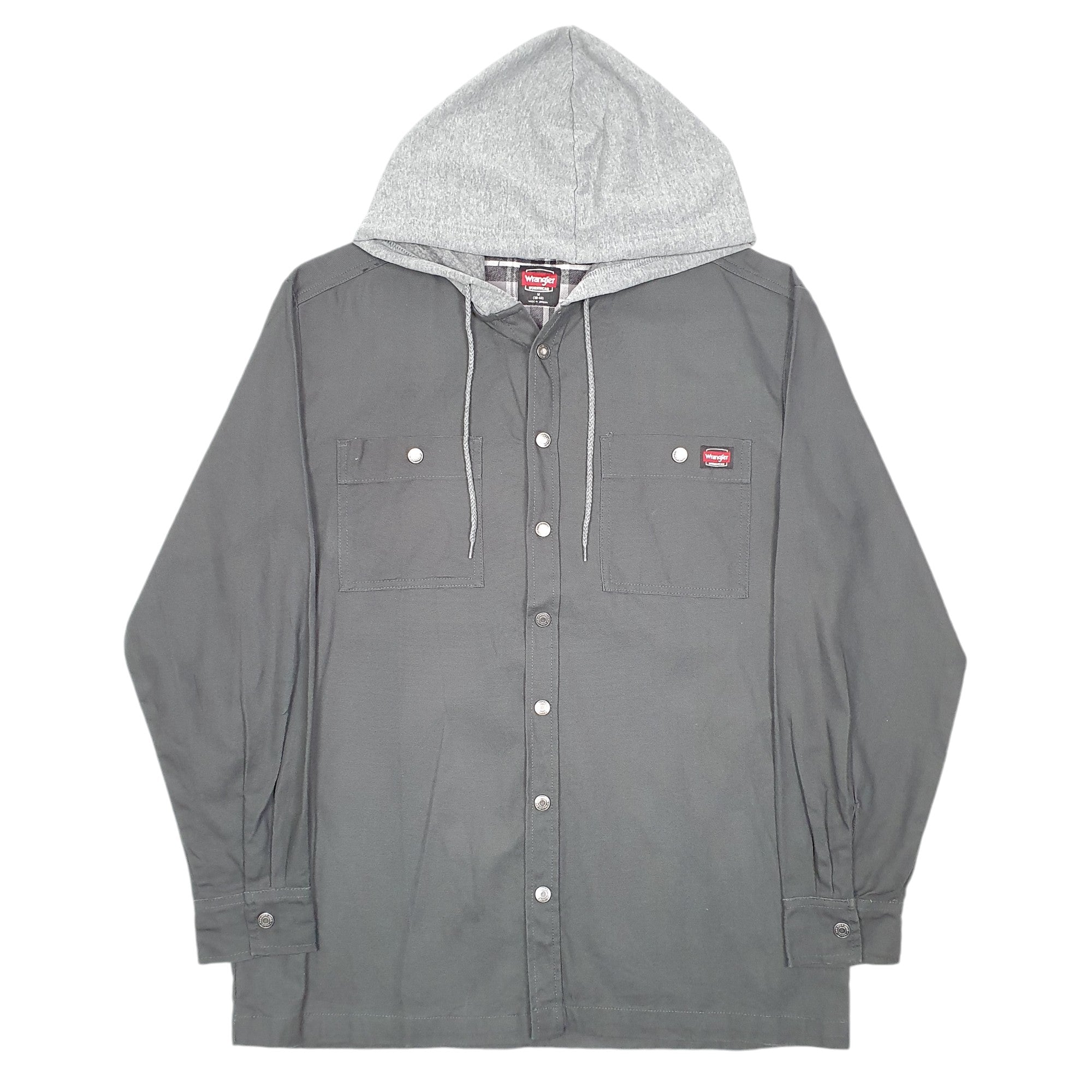 Mens Wrangler Hooded Chore Shacket M – Bundl Clothing
