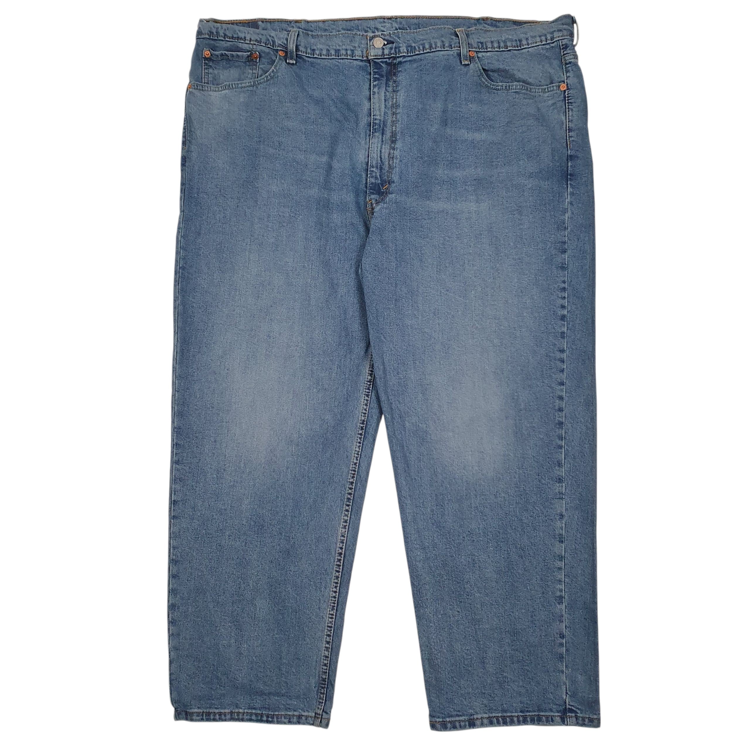 Mens Levis 550 Relaxed Fit Blue Jeans W48 L29 – Bundl Clothing