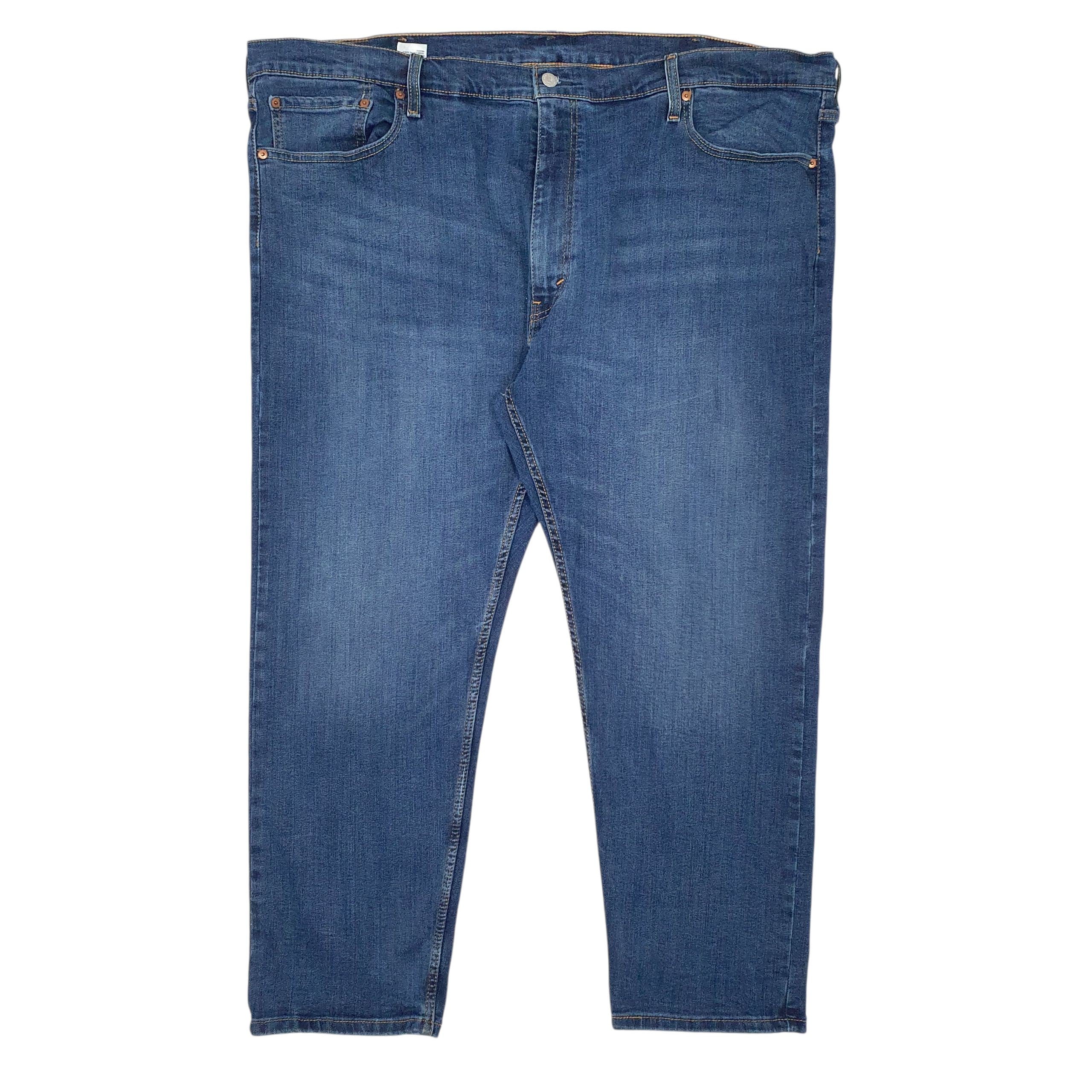 Mens Levis 502 Regular Fit Blue Jeans W48 L28 – Bundl Clothing