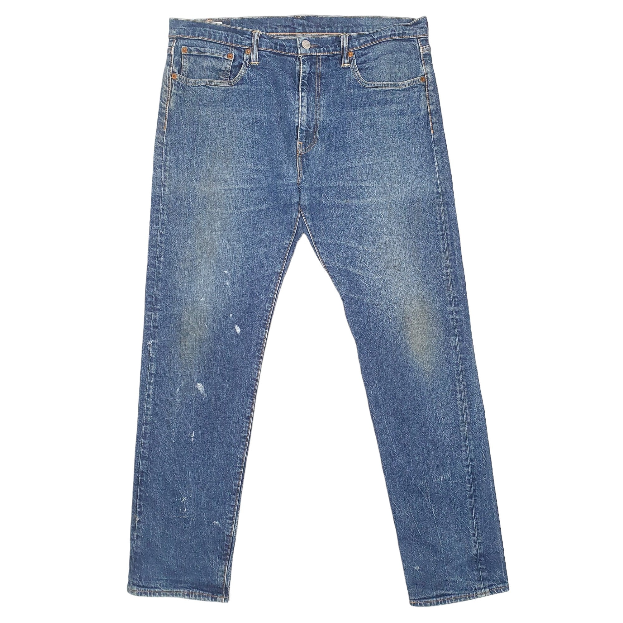 Mens Levis 502 Regular Fit Blue Jeans W36 L33 – Bundl Clothing